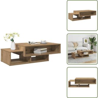 vidaXL vidaXL Couchtisch Artisan-Eiche 105x55x32 cm Holzwerkstoff