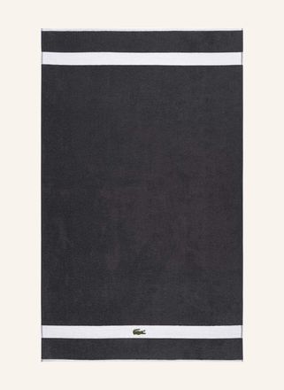 Lacoste Badetuch Lcasual schwarz