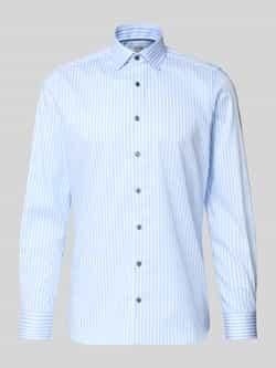 Olymp Level 5 Slim Fit Businesshemd aus Baumwoll-Mix mit Haifischkragen
