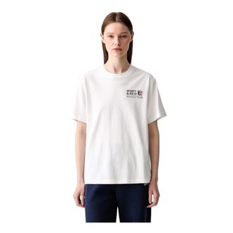 Sporty & Rich Promo T-Shirt - - Tops - Damen - Wei&szlig; - M