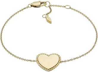 Fossil Armband F&uuml;r Frauen Drew, L&auml;nge: 165.1mm+25.4mm, Breite: 15.4mm, H&ouml;he: 14.4mm Gold-Edelstahl-Armband, JF04361710