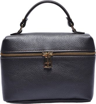 Anna Luchini Kastanienbraun Rindsledertasche