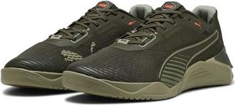 Puma Sneakers Fuse 4.0 Unisexe 40.5, Olive Green Lux Army Glowing Red