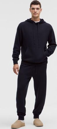 lululemon Merino Wool Joggers Regular pour Hommes - Bleu - Taille 2XL