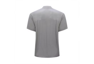 AlltheMen Poloshirt Herren Kurzarm Poloshirt mit Henleykragen und Knopfleiste Regular Fit
