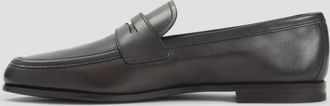 Churchs Loafer - Penny Strap Loafers In Polished Calf Leather - Gr. 7_5 - in Schwarz - f&uuml;r Damen