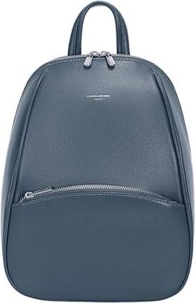 David Jones Paris - Sac &agrave; dos Femme Similicuir Ville - port&eacute; dos - Taille Moyenne - Classique Ville Chic Sortie weekend Travail Bureau (BERING SEA)