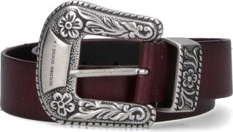 Golden Goose Leather Belt