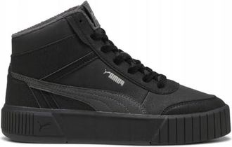 Puma Puma Chaussures de sport pour femme Carina Mia Mid WTR, Eco Noir Gris, 40.5 EU