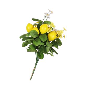 BESPORTBLE K&uuml;nstlicher Zitronenzweig Mit Realistischem Aussehen K&uuml;nstliche Blumen F&uuml;r Verschiedene Anl&auml;sse Und Wohnkultur Pflegeleichte Deko 12x8x12 Zoll