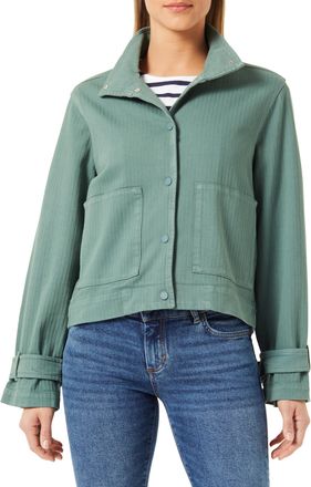 Comma Jacke mit Webstruktur