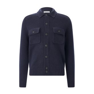 Gran Sasso Strick-Overshirt - - Knitwear - Herren - Blau - M