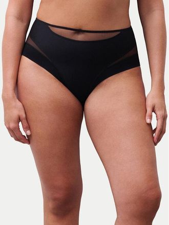 Chantelle Klassischer Damenslip mit hoher Taille Halo C1AAC5 Schwarz