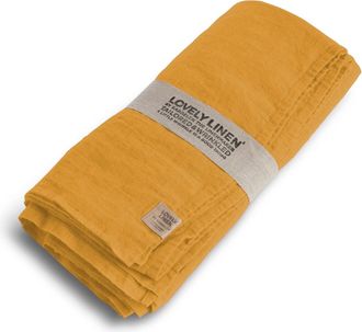 Kardelen Lovely Linen TCL0152B Lovely Tischdecke Leinen Honey 145 x 380 cm (1 St&uuml;ck)