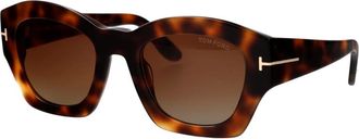 Tom Ford unisex, Accessoires, Brun, Taille: 52 MM Guilliana Ft1083/S Lunettes de soleil