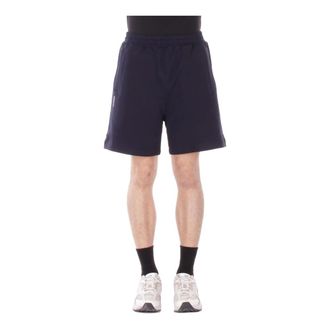Dondup Bermuda Logo Frontale - - Shorts - Herren - Blau - L