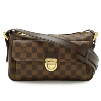 Louis Vuitton Pre-owned Toile sacs-ports-paule - Femme - Pre-owned - Brun - Taille: ONE Size