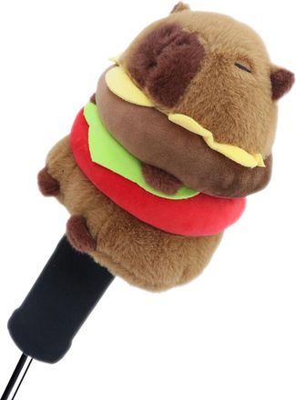 Generic Golfschlagerkopfh&uuml;llen - Lustiger &Uuml;berzug in Form einer Capybara,Niedliche Pl&uuml;sch Capybara Gestalt Lustige Golfschl&auml;gerkopf Schutzh&uuml;llen - Geeignet f&uuml;