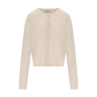 Max Mara Cardigan Esposto Intonaco - Femme - Pulls - Beige - Taille: 40 FR