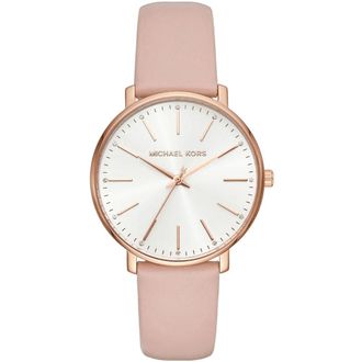 Michael Kors MK2741 Pyper 38 mm Ros&eacute;gold Wei&szlig;es Zifferblatt Damenuhr
