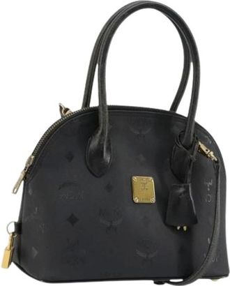 MCM Sac &agrave; main Pre-owned - Femme - Pre-owned - Noir - Taille: ONE Size