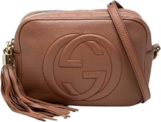 Gucci Pre-owned Soho Disco Crossbody - Femme - Pre-owned - Brun - Taille: ONE Size