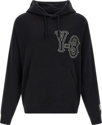 Yohji Yamamoto Homme, Sweatshirts et sweats &agrave; capuche, Noir, Taille: XL Elite 5 Graphics Sweat &agrave; capuche
