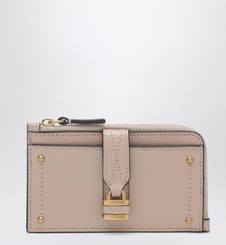 Chlo&eacute; Small Paddington coin purse with card slots in pink