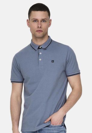 Only & Sons Poloshirt 2er Pack Onsefletcher (Spar-Set, 2-tlg) Poloshirt - Baumwolle - Atmungsaktiv - Hochwertiger Piqu&eacute;-Stoff