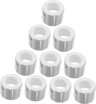 Garneck 10 Stück Aromatherapie Ersatzdeckel für Diffuser Flaschen Gewinde DIY Nachfüllbare Duftflaschen Verschlusskappen Passend für Zuhause Büro Auto