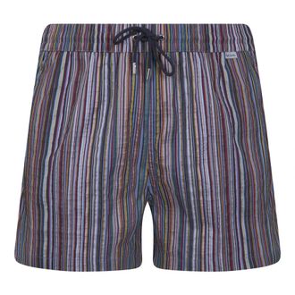 Paul Smith Homme, Maillots de bain, Multicolore, Taille: L Swim Short Jacquard Signature