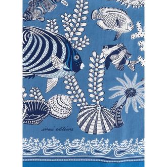 Inou&iuml; Editions Carr&eacute; Neptune en coton et soie