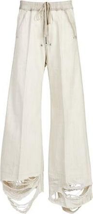Rick Owens Pantalon chevilles d&eacute;chir&eacute;es en coton