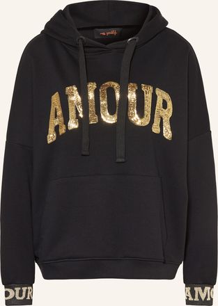 Miss Goodlife Miss Goodlife Oversized-Hoodie Mit Pailletten schwarz