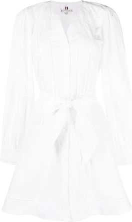 Tommy Hilfiger Ladder Lace Short Dress - - Dresses - Damen - Wei&szlig; - XS