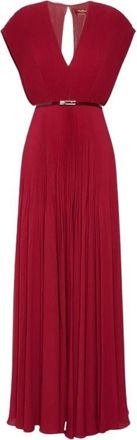 Max Mara Robe Msevisino - Femme - Robes - Rouge - Taille: 42 FR