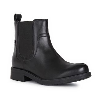 Geox Damen D Rawelle A Stiefeletten, Schwarz, 37 EU