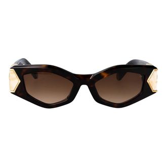 Philipp Plein Stylische Sonnenbrille f&uuml;r sonnige Tage - - Accessories - Damen - Braun - 52 MM