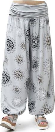 Glamexx24 Pantalon Harem Femme Décontractés Soft Sarouel Legers Sport Pants pour Yoga Pilates Hippie Fitness Danse Ete Plage