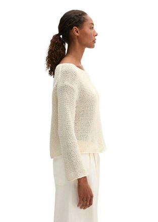 Marc O'Polo Strickpullover aus Leinen-Baumwolle-Mix