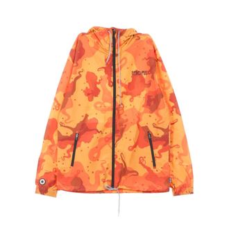 Octopus Camo Orange Windbreaker Jacke - - Jackets - Herren - Orange - XL