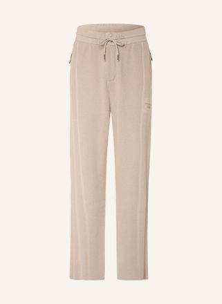 HUGO BOSS Fleecehose icons70 Im Jogging-Stil beige