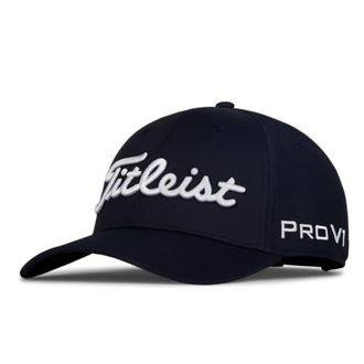 Titleist Titleist Casquette de Baseball Tour Performance pour Homme, Bleu Marine/Blanc, Taille Unique