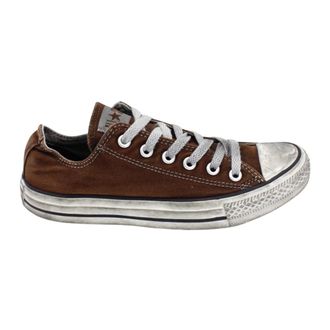 Converse Homme, Chaussures, Brun, Taille: 36 1/2 EU Fumée Ox Toile Semelle Caoutchouc Chaussure