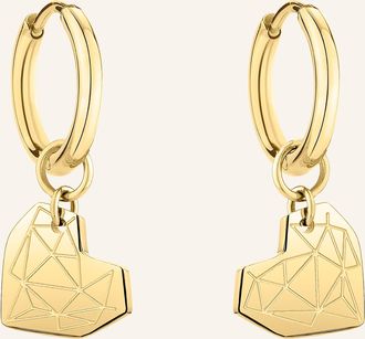Liebeskind Liebeskind Creolen Aus Edelstahl gold