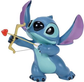 Enesco Disney Showcase Lilo und Stitch Valentinstags-Amor-Figur, 12,7 cm, Mehrfarbig
