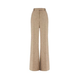 Valentino Garavani Wide Hosen - - Trousers - Damen - Beige - XS