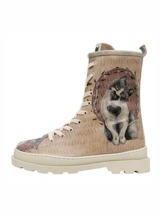 Dogo Schn&uuml;rstiefel DOGO Gisele - Heart Cat