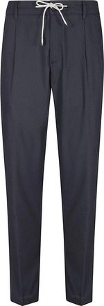 Eleventy Homme, Pantalons, Bleu, Taille: W33 Jogger Pantalons