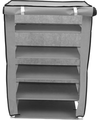 Soimiss Stöckiges Schuhregal aus Stahlrohr Staubdichtes Einfach zu Montierendes Schuhschrank Organizer Platzsparender Robuster Schuhhalter für Zuhause Student